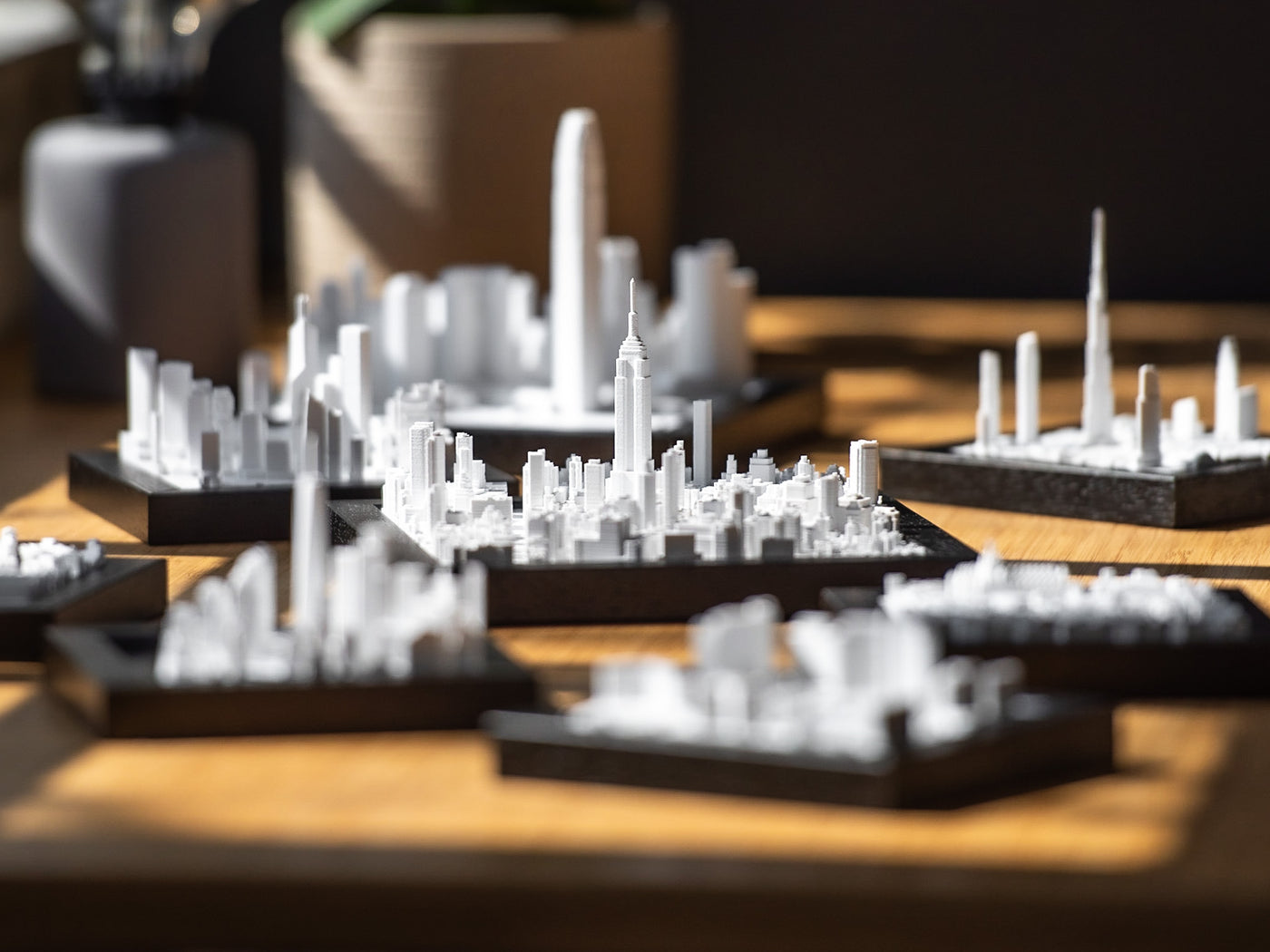 3D City Models from CITYFRAMES | 3D Printed City Maps