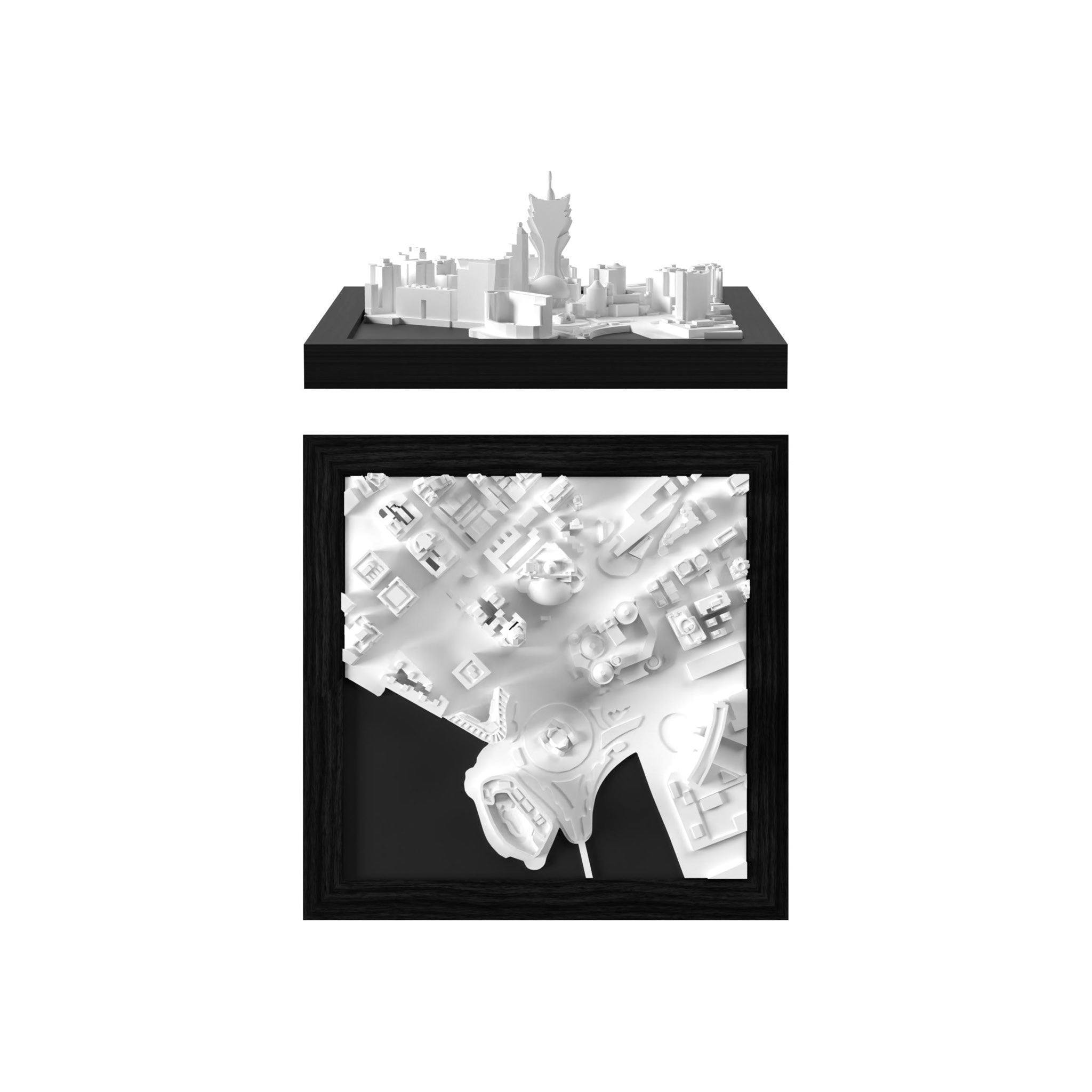 CUBE | Miniature 3D City Models | 100+ Cities