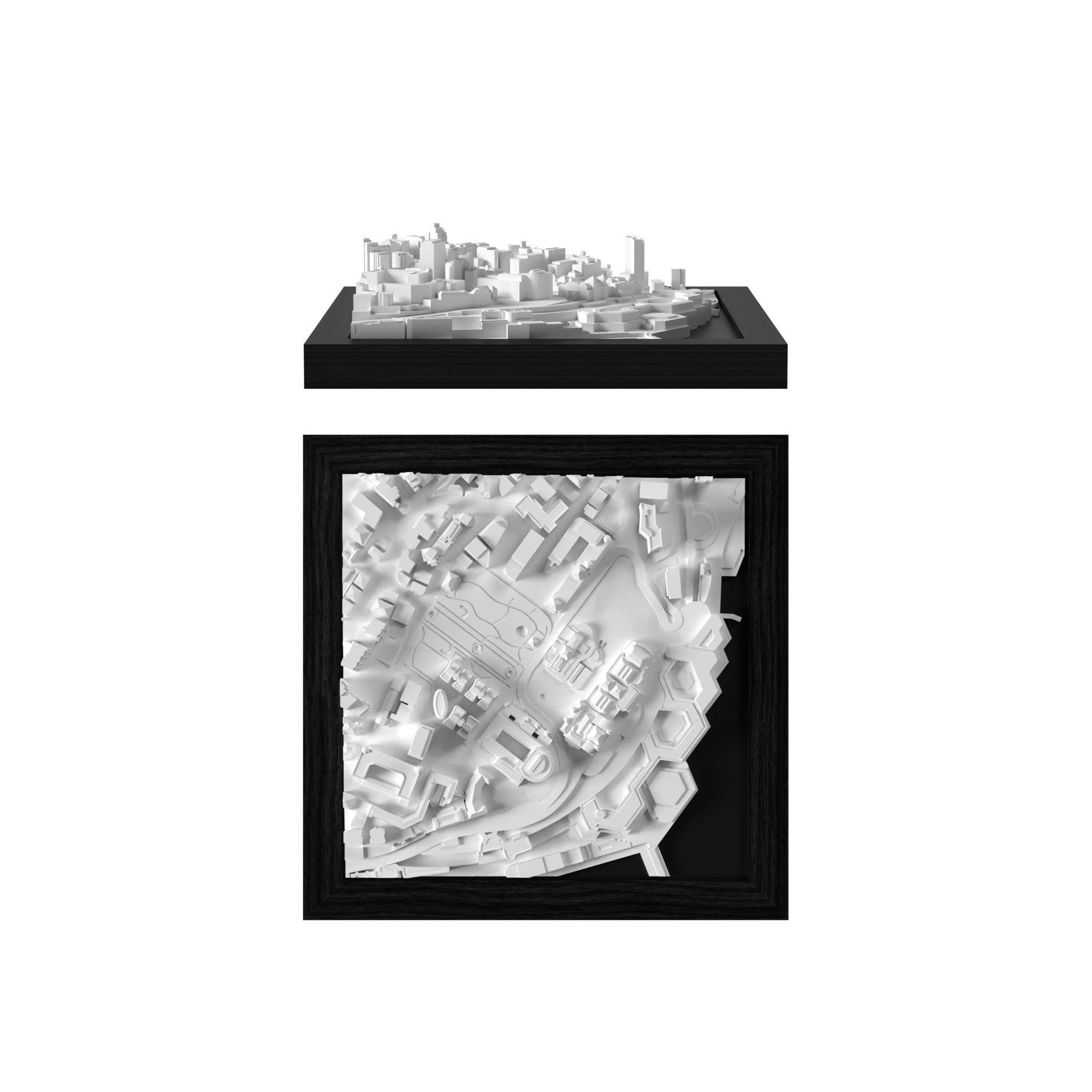 CUBE | Miniature 3D City Models | 100+ Cities